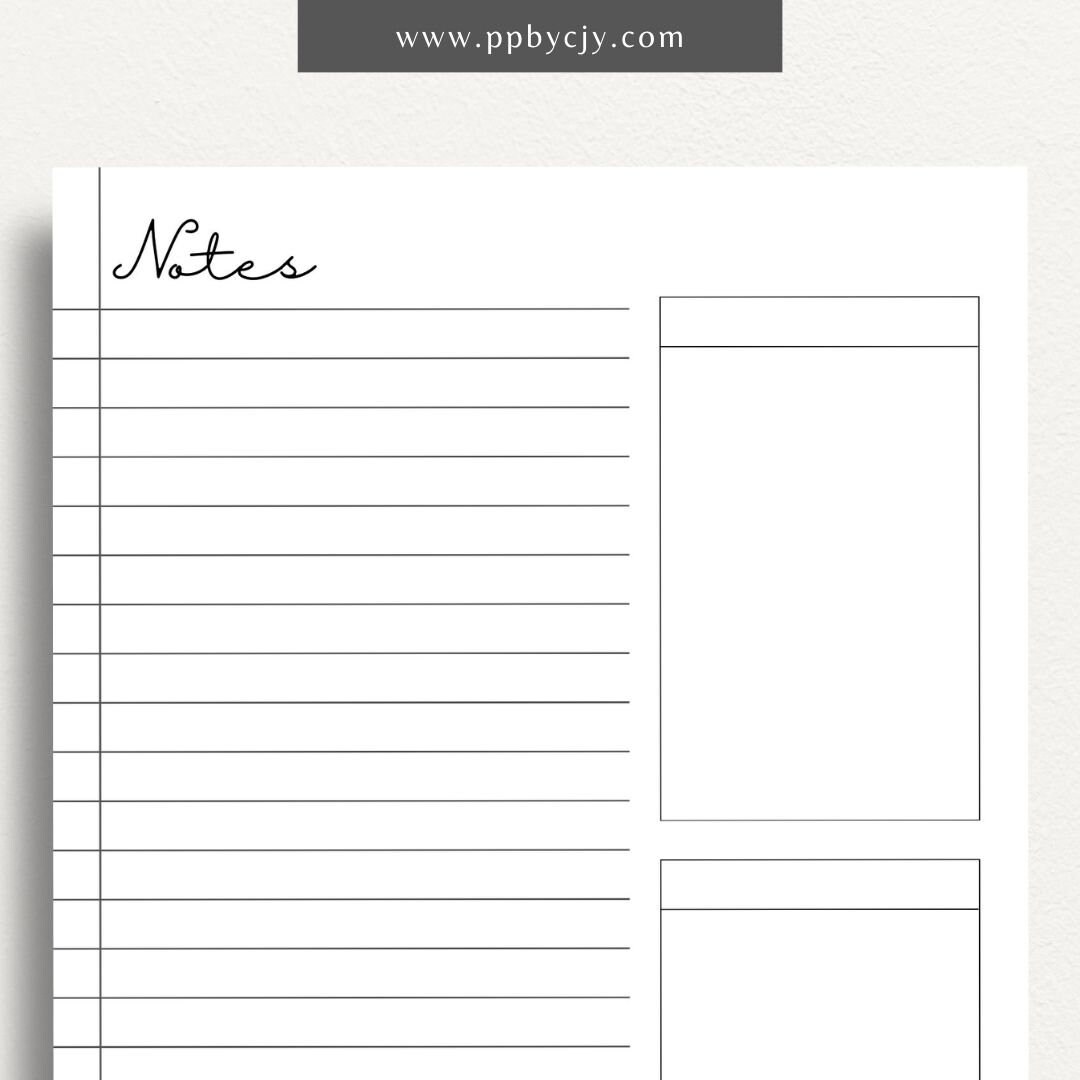 Lined Bullet Journal Paper With Checkboxes | Printable Lined Paper With ...