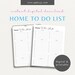 Home to Do List Planner | House Project Management Tracker | Household ...