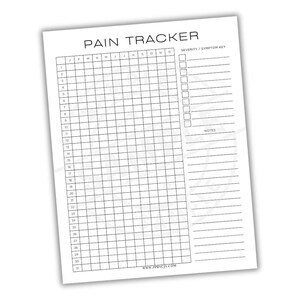 Pain Assessment Scale Printable - Etsy