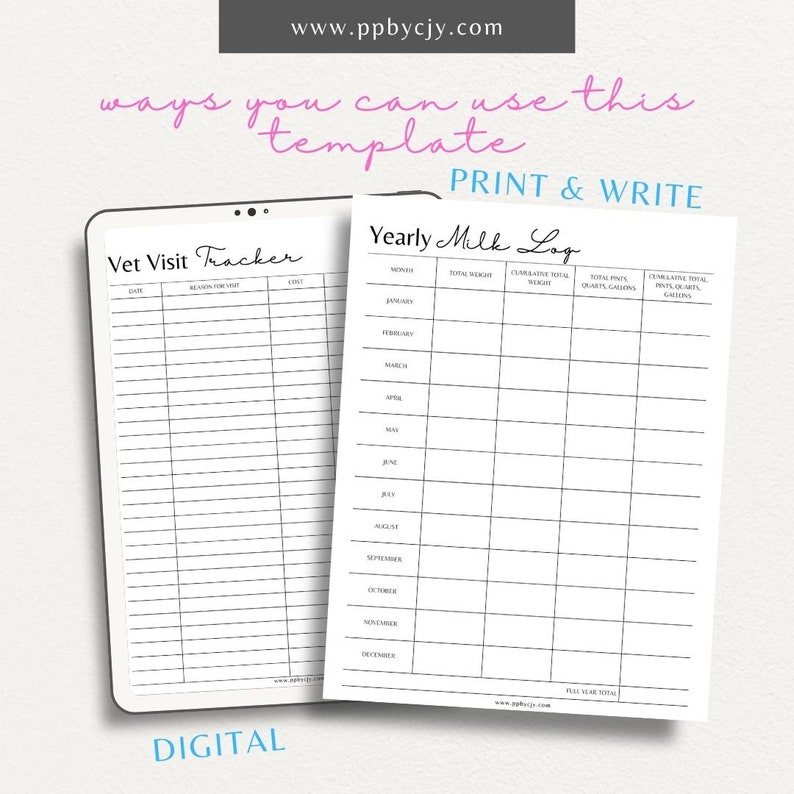 Cattle Ranch Management Tracker Livestock Herd Ranching Record Beef ...