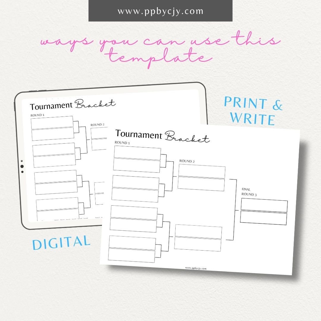 Sports Tournament Championship Bracket | Sports Competition Playoff ...
