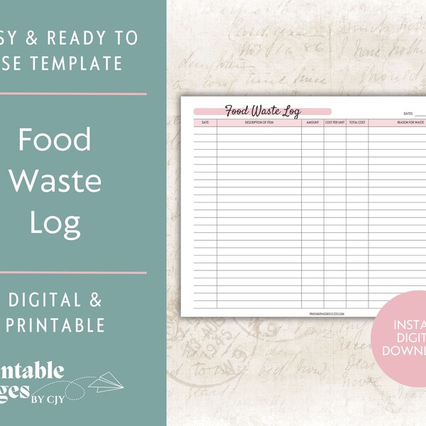 Food Expiration Tracker - Etsy