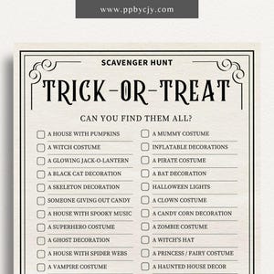 Halloween Game Bundle Printable Template | Digital Download | Pass the ...