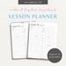 Lesson Plan Teacher Planner Classroom Organization Teaching Resource ...