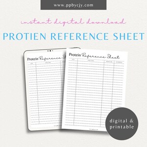 Protein Intake Nutrition Tracker | Meal Planning Food Diary | Diet ...