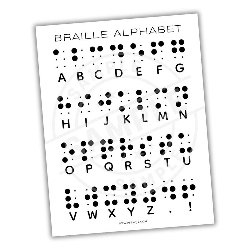 Tactile Braille Learning - Etsy
