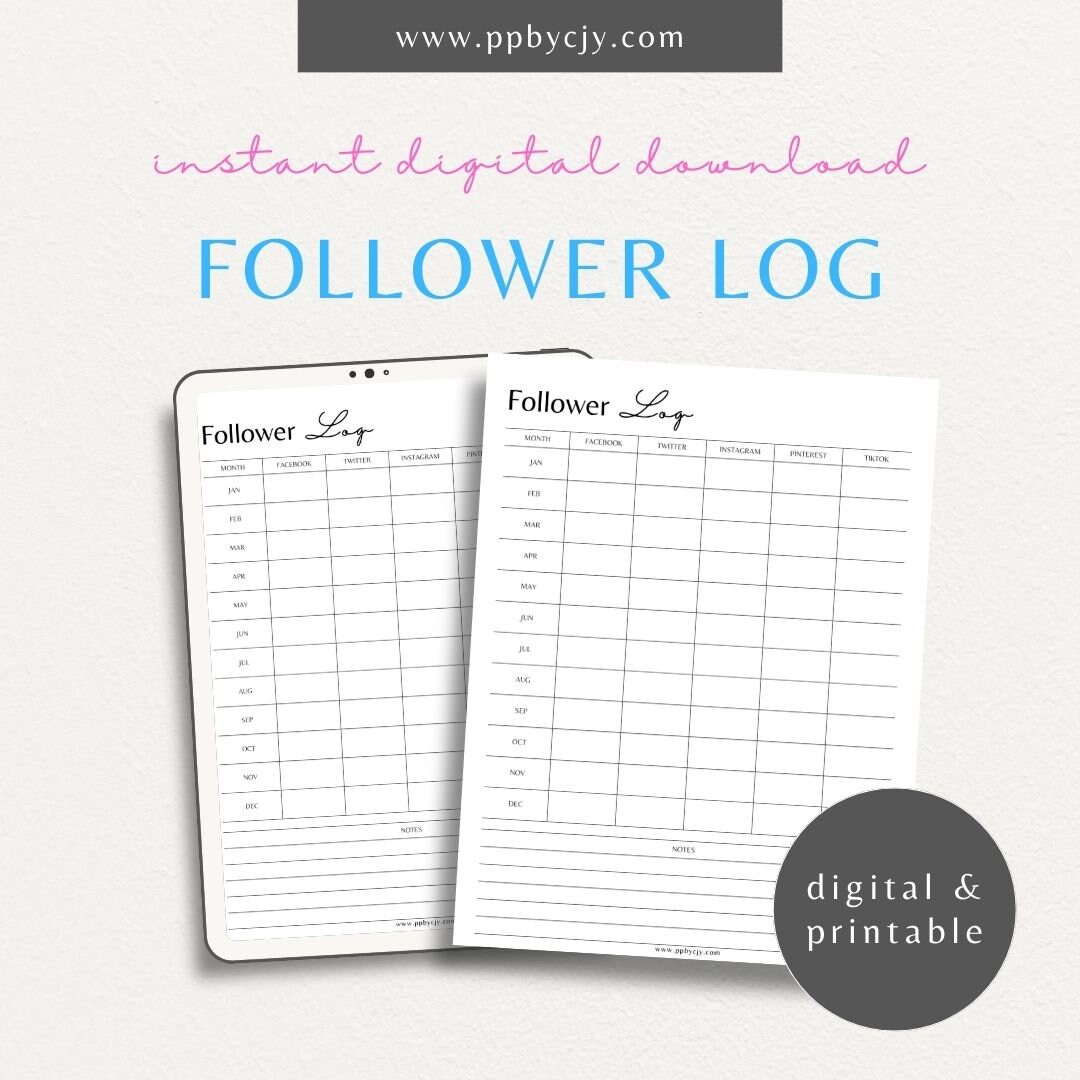 Social Media Follower Count Tracker | Influencer Media Growth Record ...