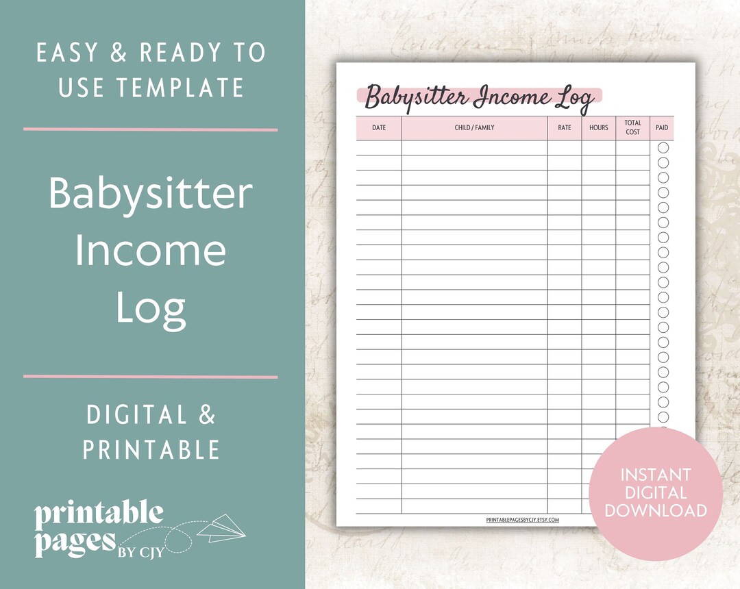 Babysitting Income Turbotax at Alex Mckean blog