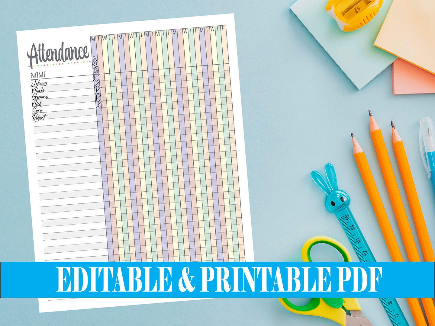 Attendance Notebook