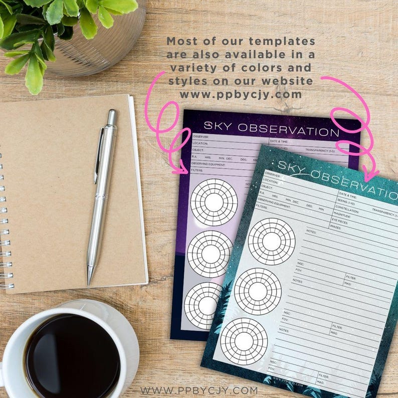 Night Sky Observation | Stargazing Log and Astronomy Tracker ...