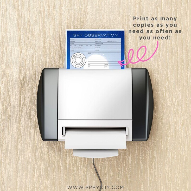 Night Sky Observation | Stargazing Log and Astronomy Tracker ...