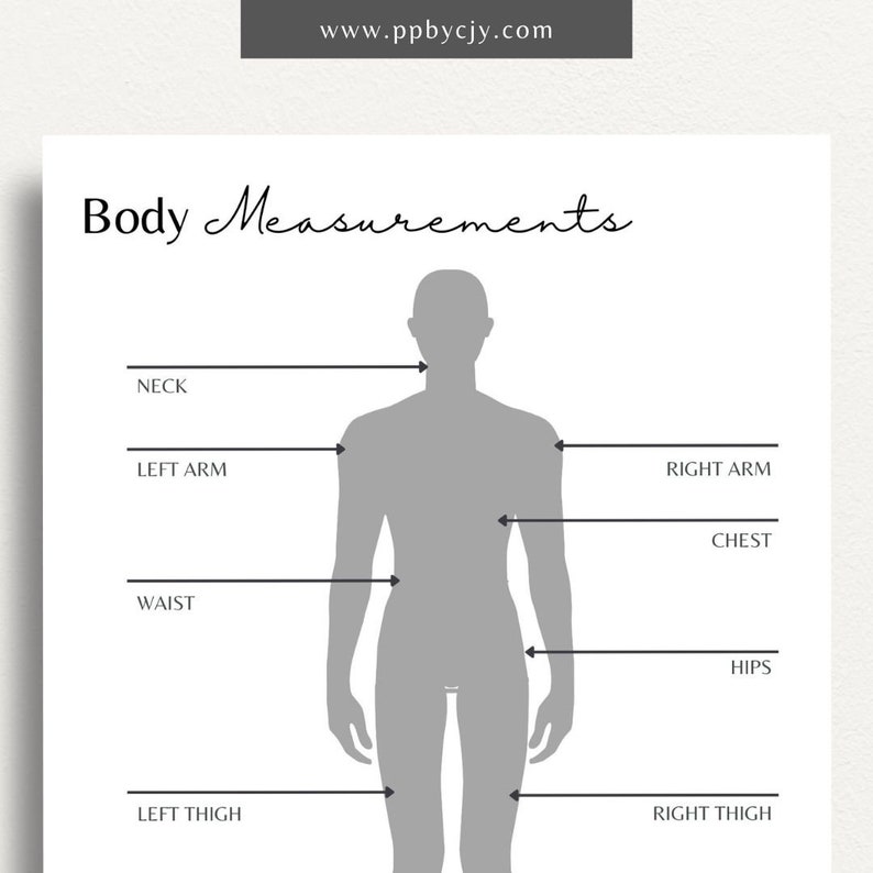Body Measurement Tracker | Fitness Progress Tracker | Weight Loss ...