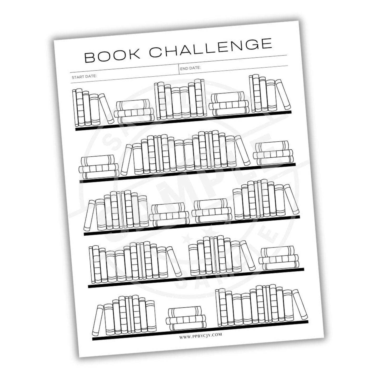 Book Reading Challenge | Literary Adventure Book Club Goals | Bookworm ...