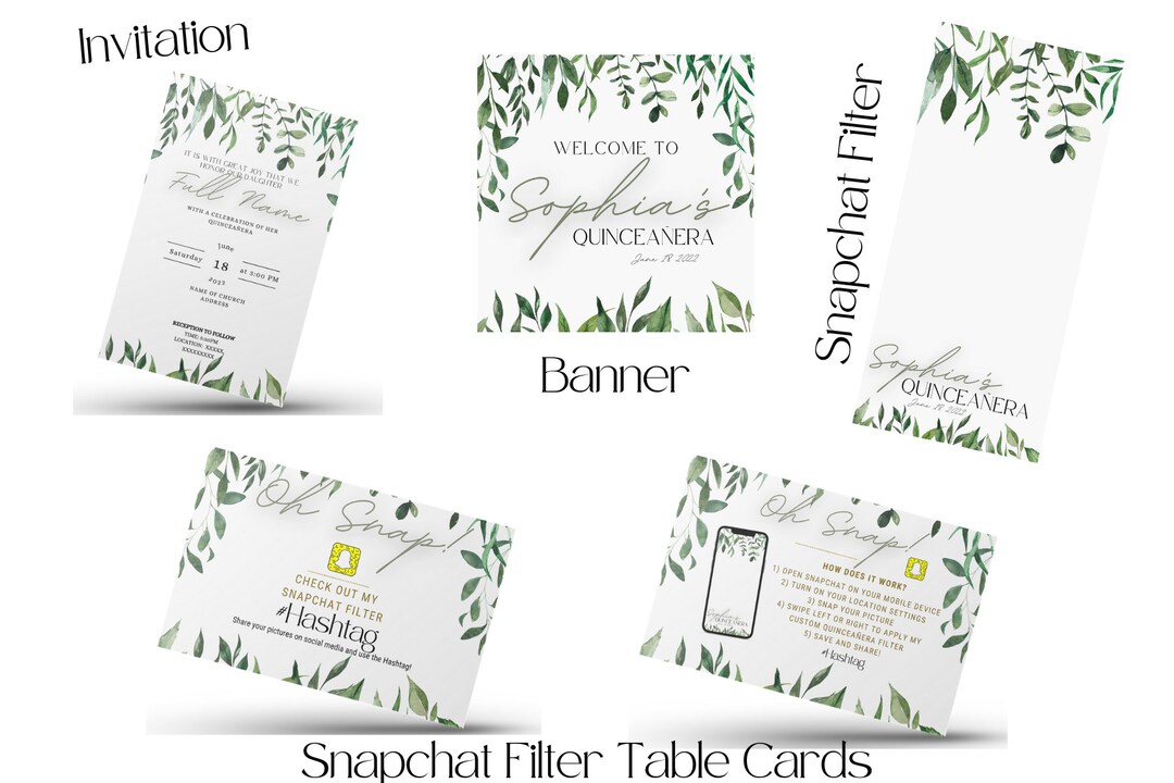 Invitation Package Birthday - Etsy