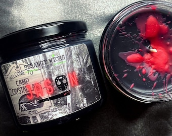 JASON VOORHEES Inspired Crystal Lake Memories Candle 12 - Etsy