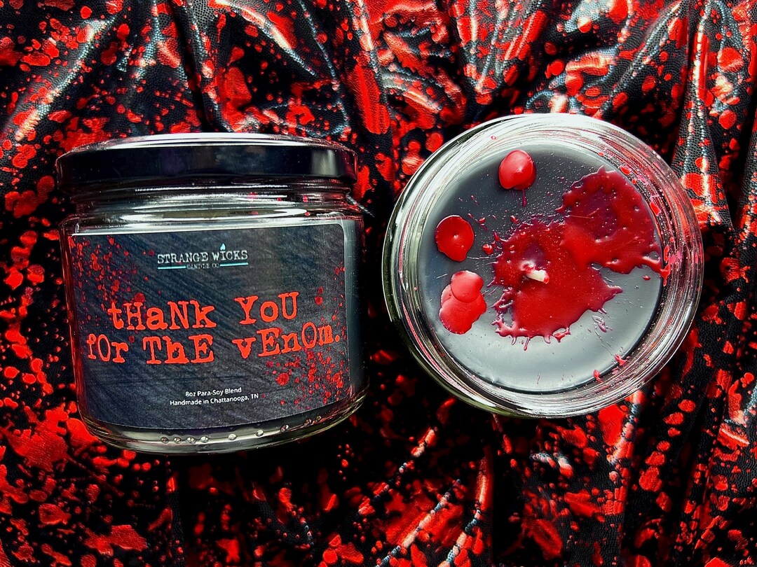 Thank You for the Venom Candle - Etsy