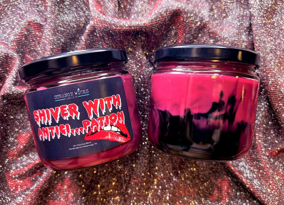 Shiver With Anticipation - Rocky Horror Picture Show Candle - Etsy
