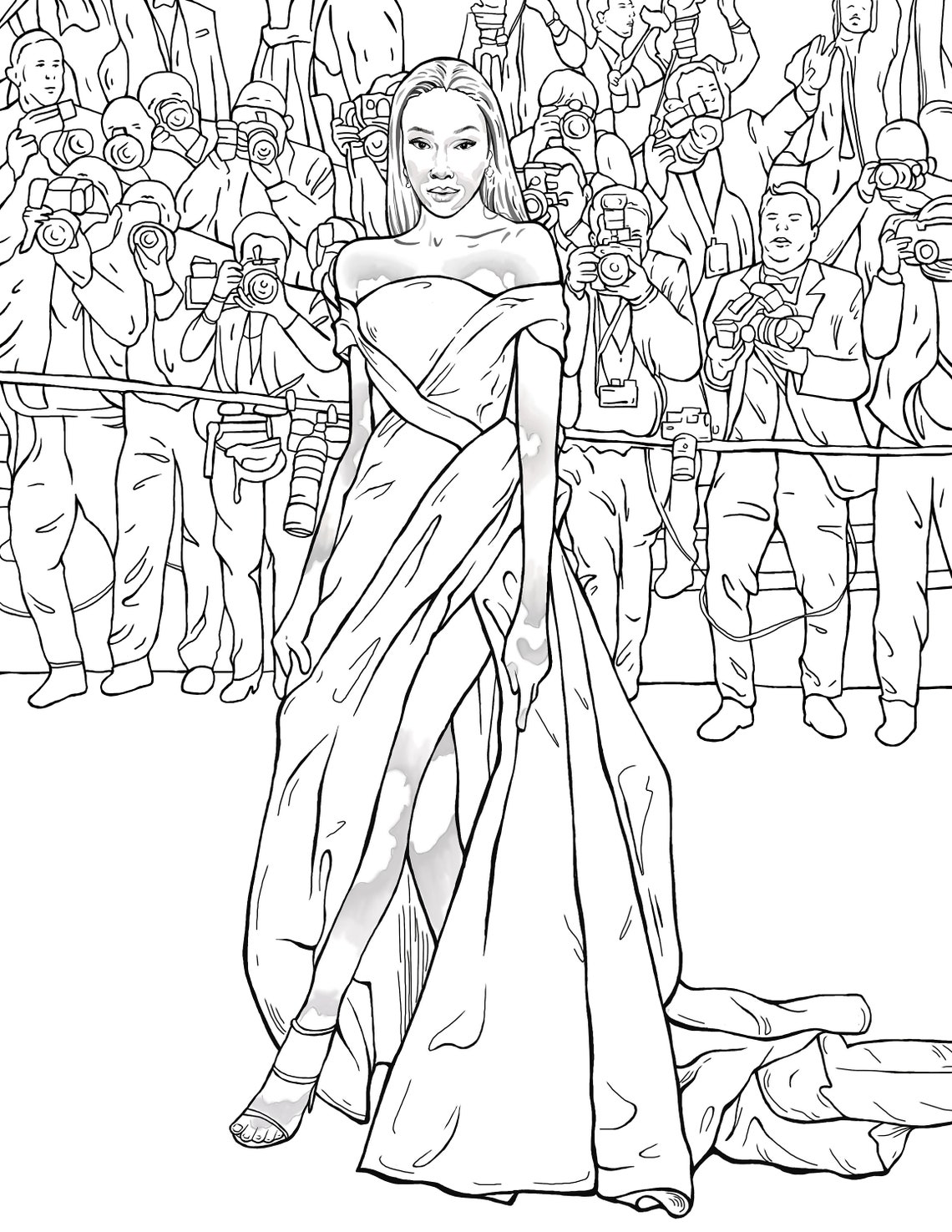 Coloring Book With Black Girls Shades of Beauty Coloring Book - Etsy