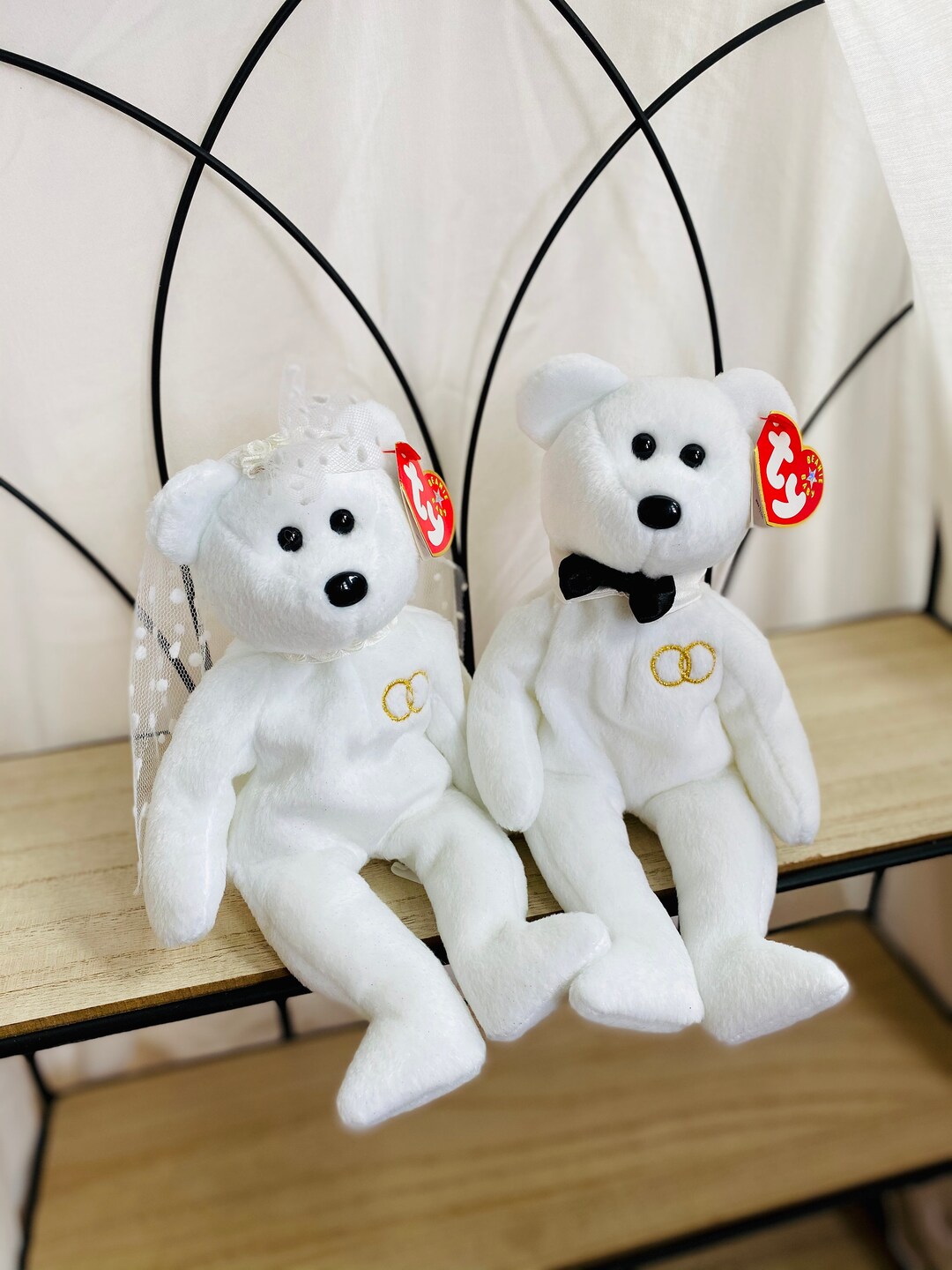 Vintage Mr. & Mrs. Beanie Baby Bears - You Pick! - Retired Beanie ...