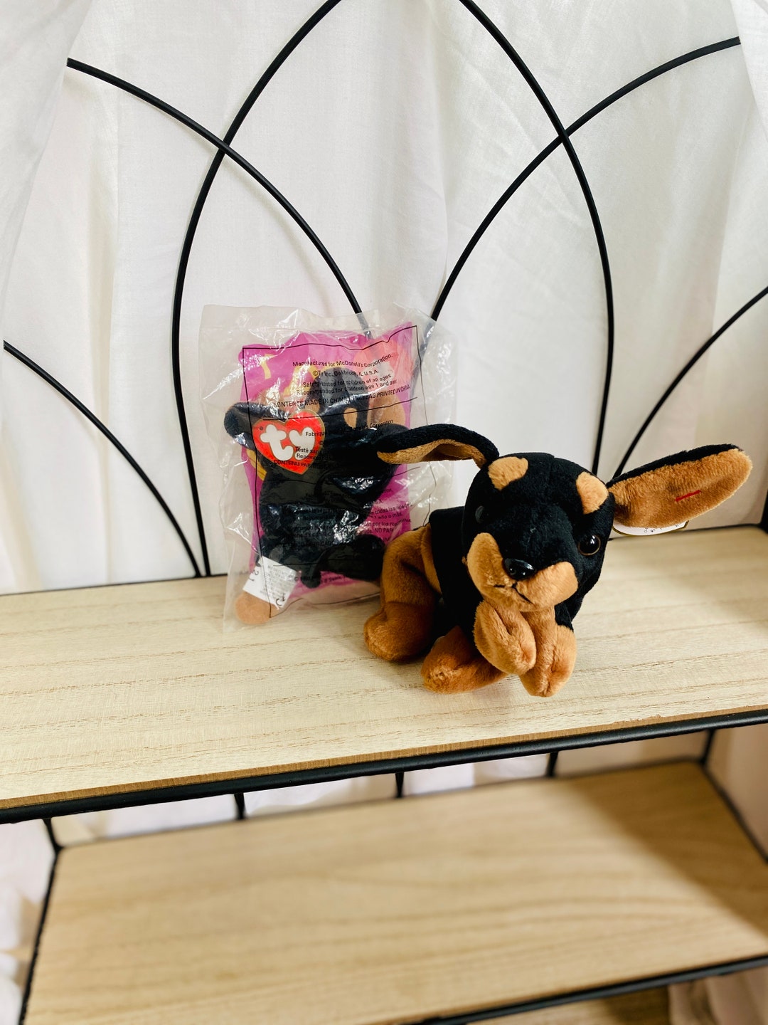 Vintage Doby the Doberman - Retired Beanie Baby - Etsy