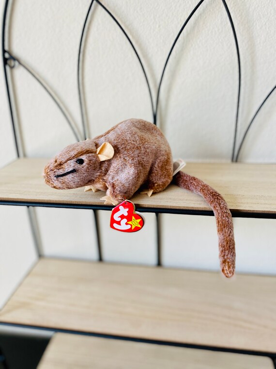 Vintage Tiptoe the Rat Retired Beanie Baby | Etsy