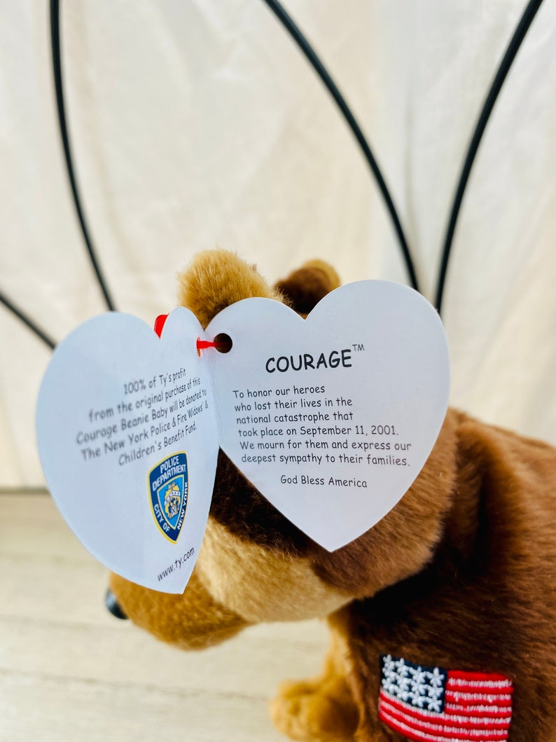 Vintage Courage the German Shepard 9/11 Charity Benefit Dog - Etsy