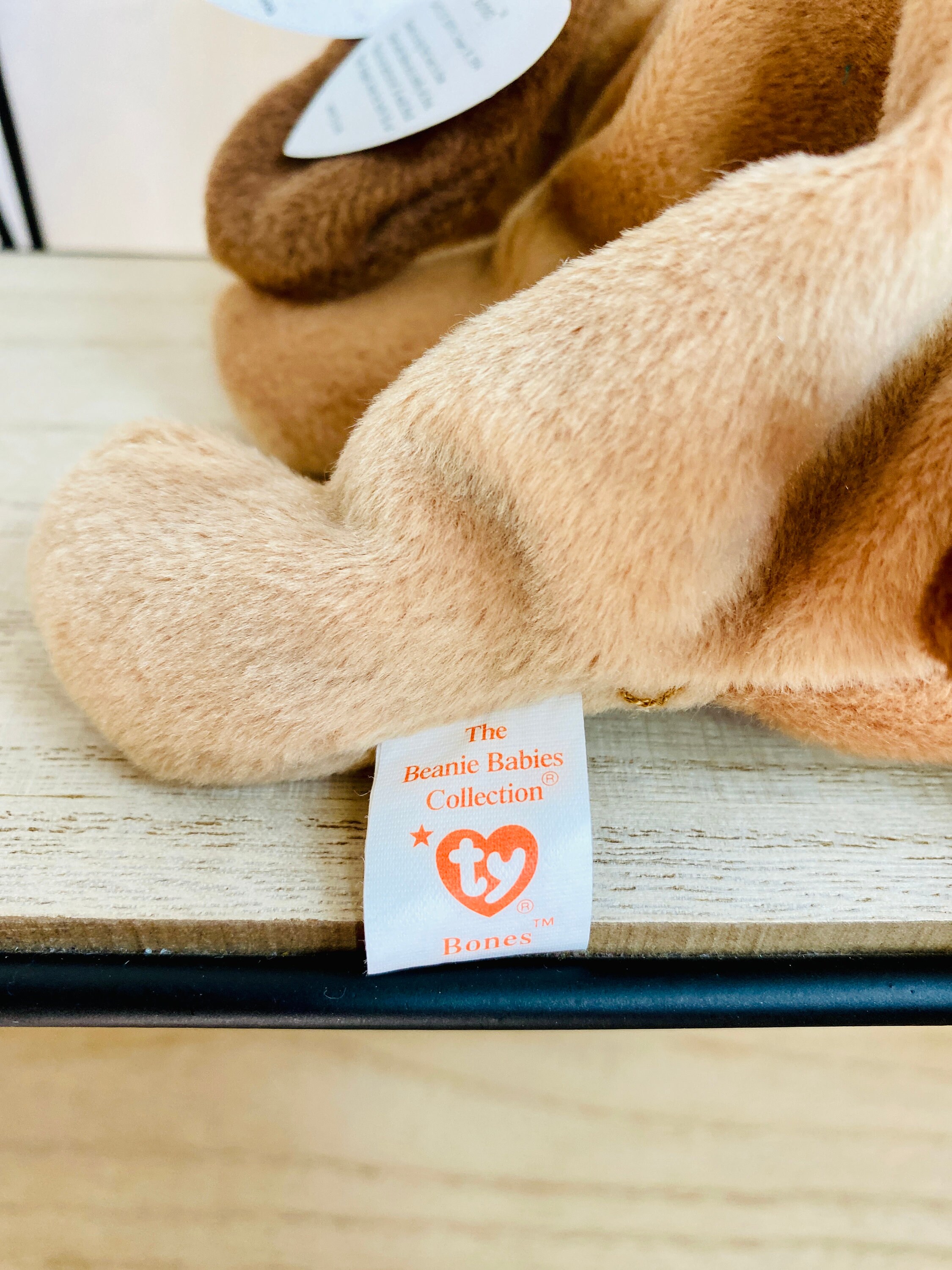 Vintage Bones the Dog and Matching Teenie Beanie Collector | Etsy