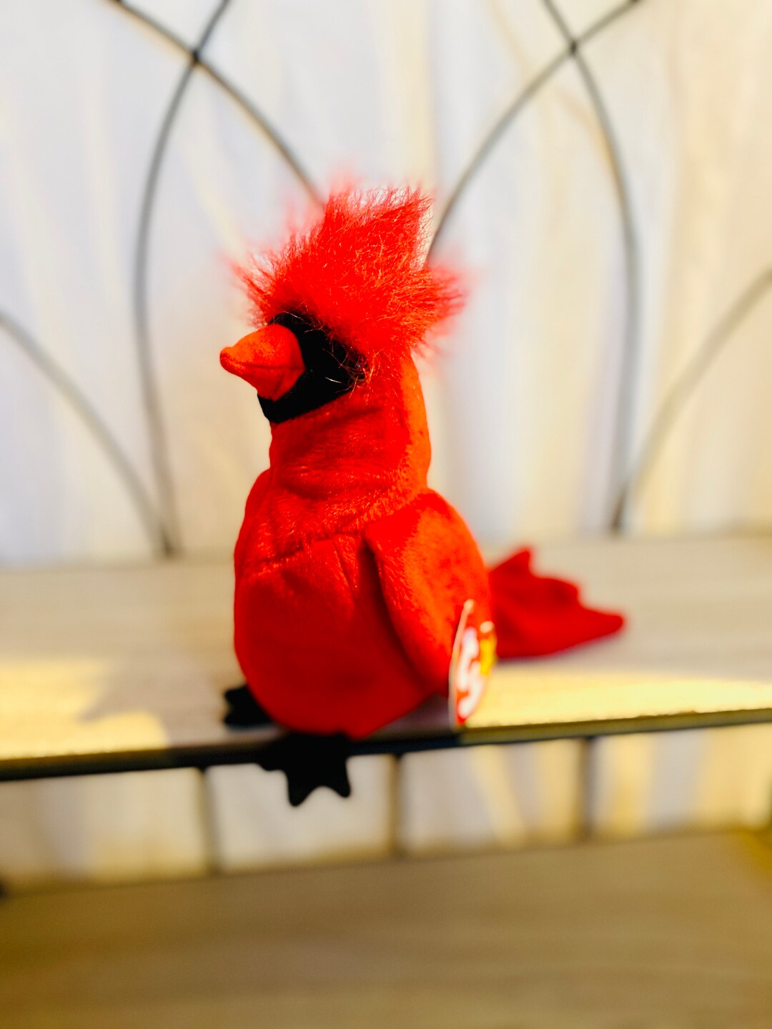 Vintage Mac the Cardinal - Retired Beanie Baby - Etsy