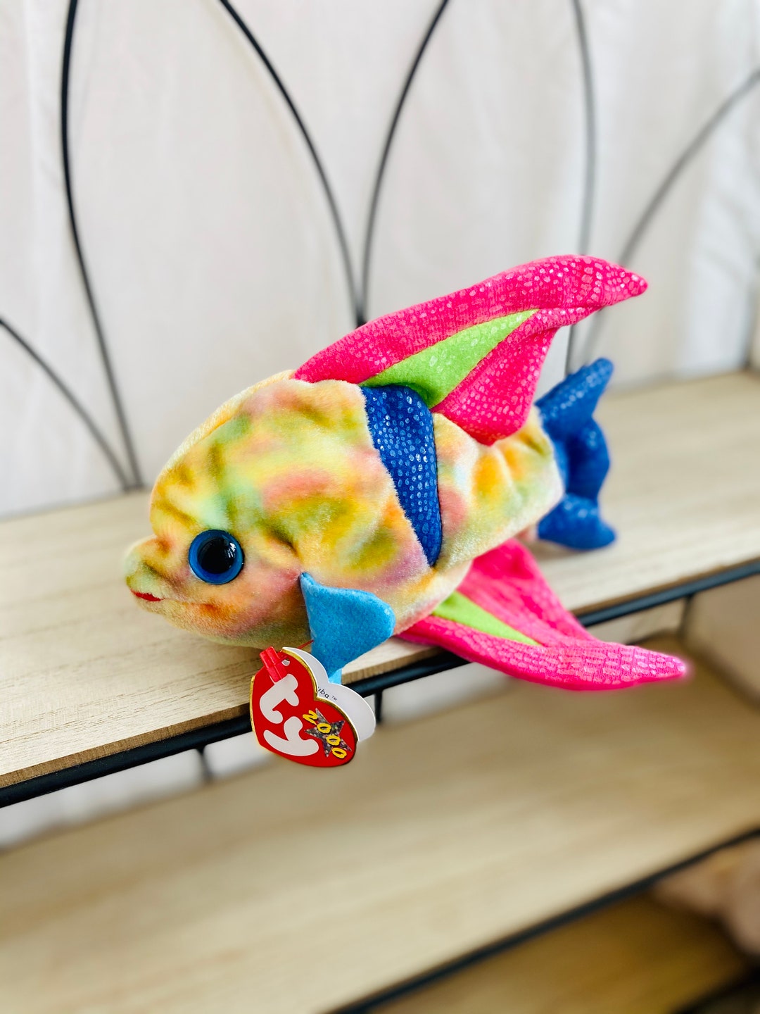 Vintage Aruba the Angel Fish - Retired Beanie Baby - Etsy