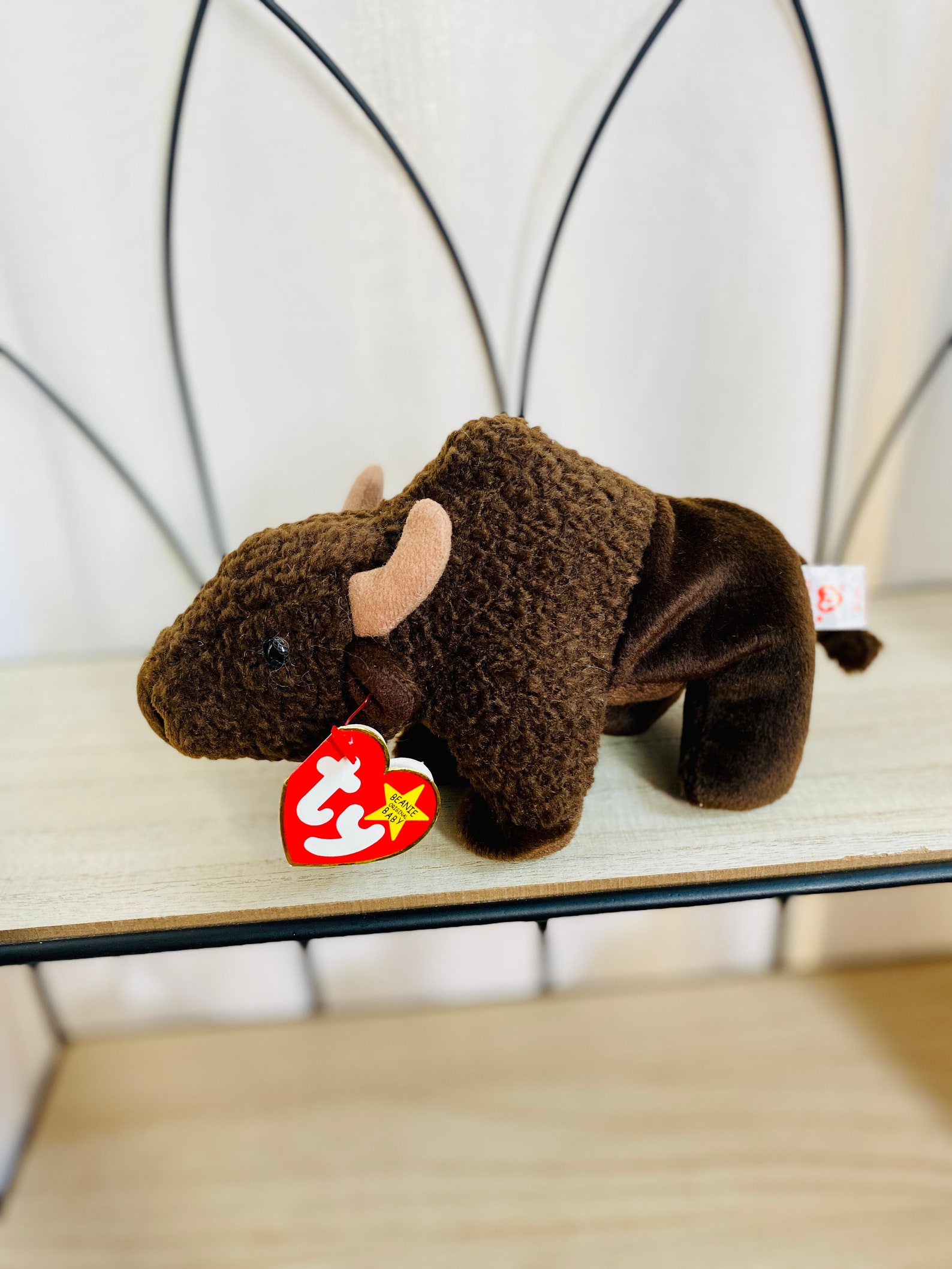 Vintage Roam the Buffalo - Retired Beanie Baby - Etsy