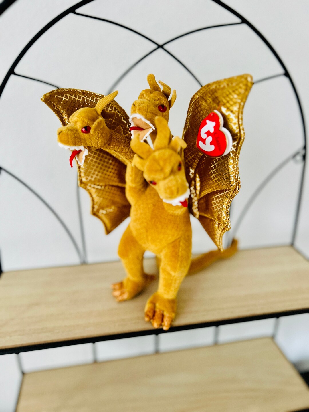 RARE Vintage King Ghidorah - Retired Beanie Baby - Etsy