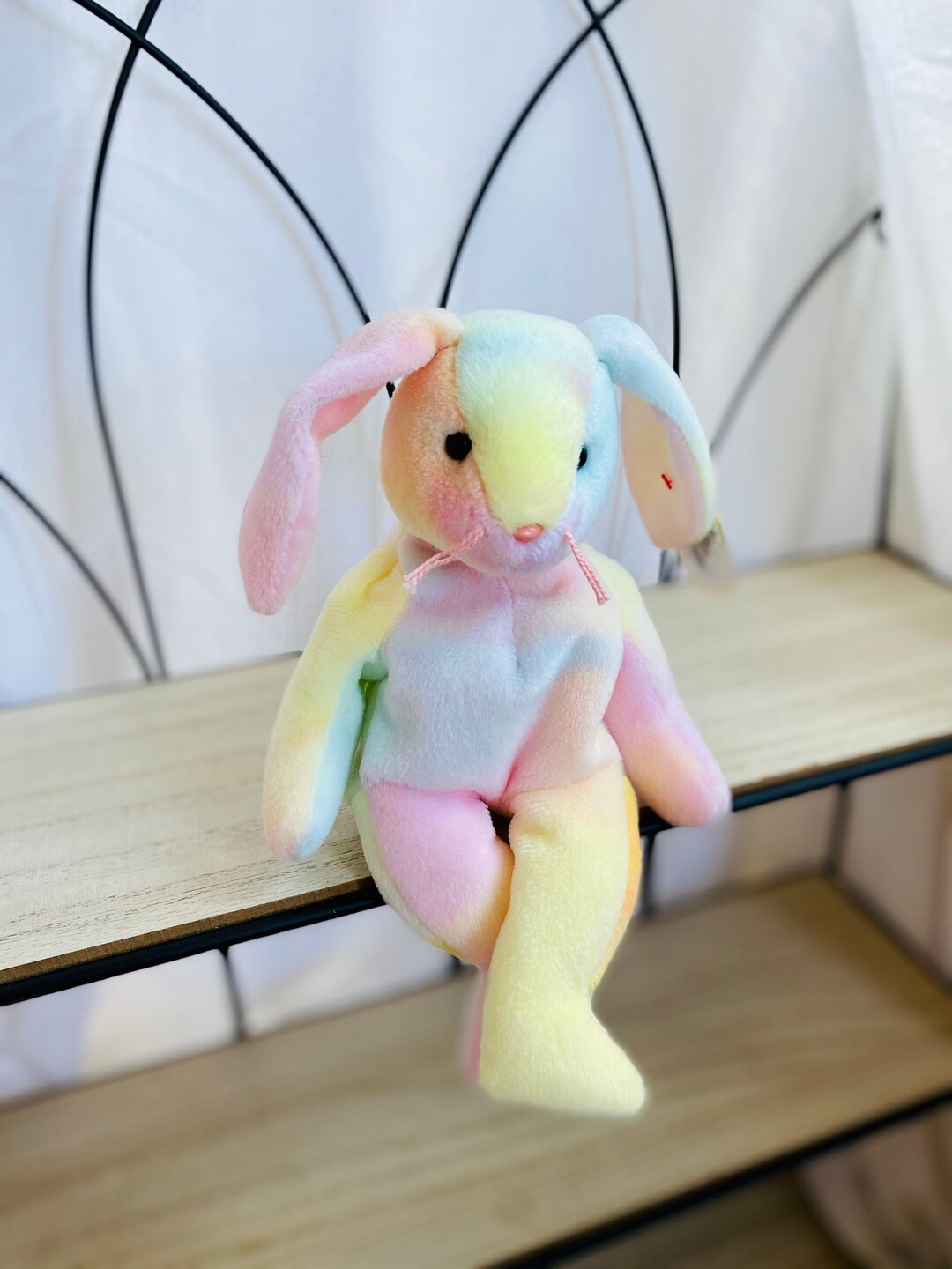 Vintage Hippie the Tie Die Bunny - Retired Beanie Baby - Etsy