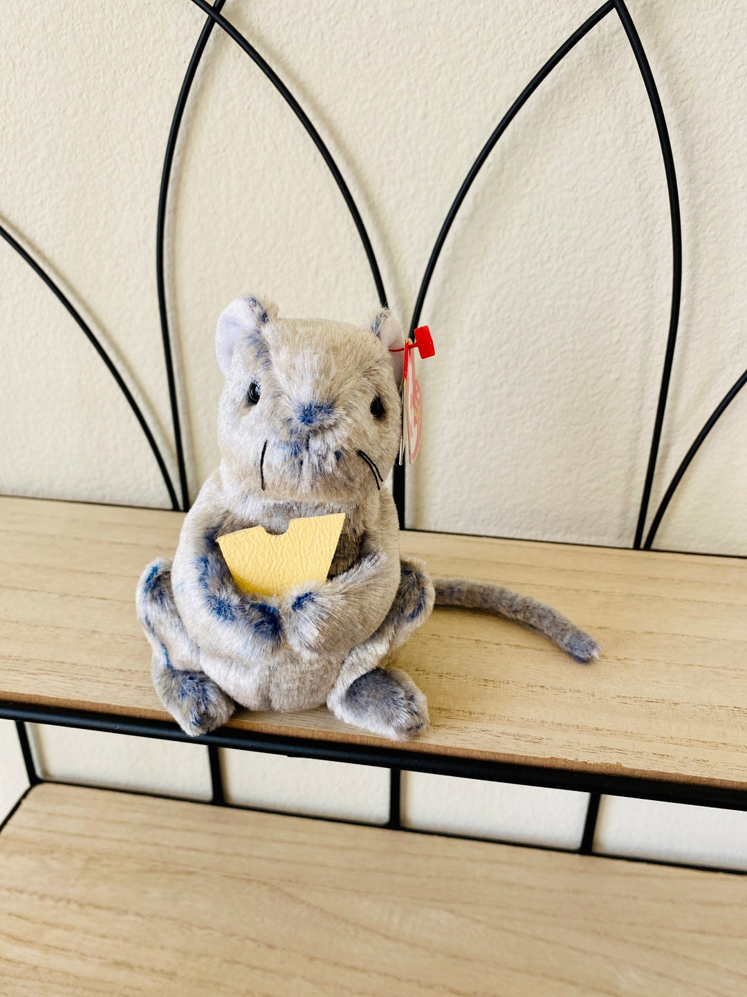 Vintage Cheddar the Mouse - Retired Beanie Baby - Etsy