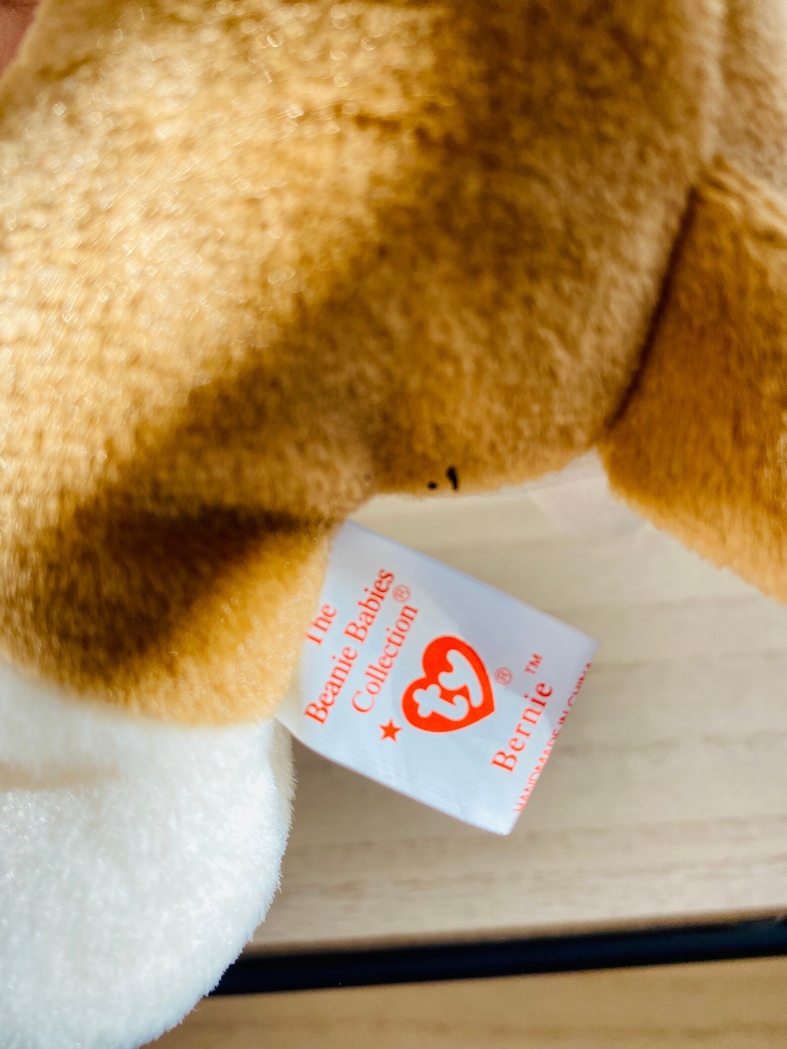 Vintage Bernie the Saint Bernard Retired Beanie Baby | Etsy