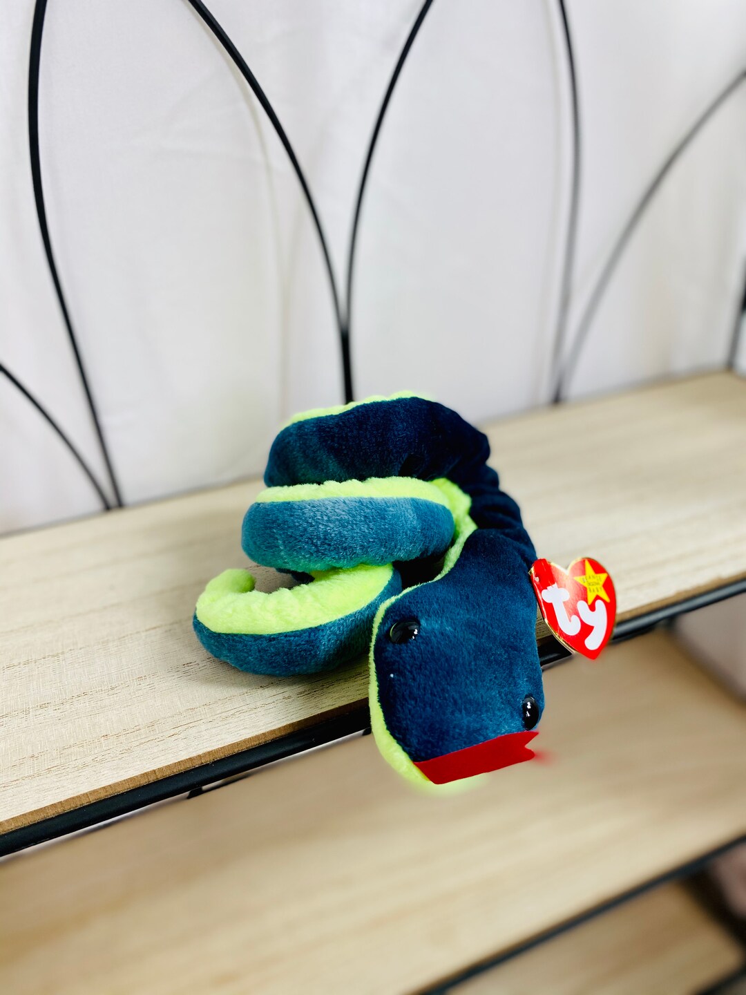 Vintage Hissy the Snake - Retired Beanie Baby - Etsy