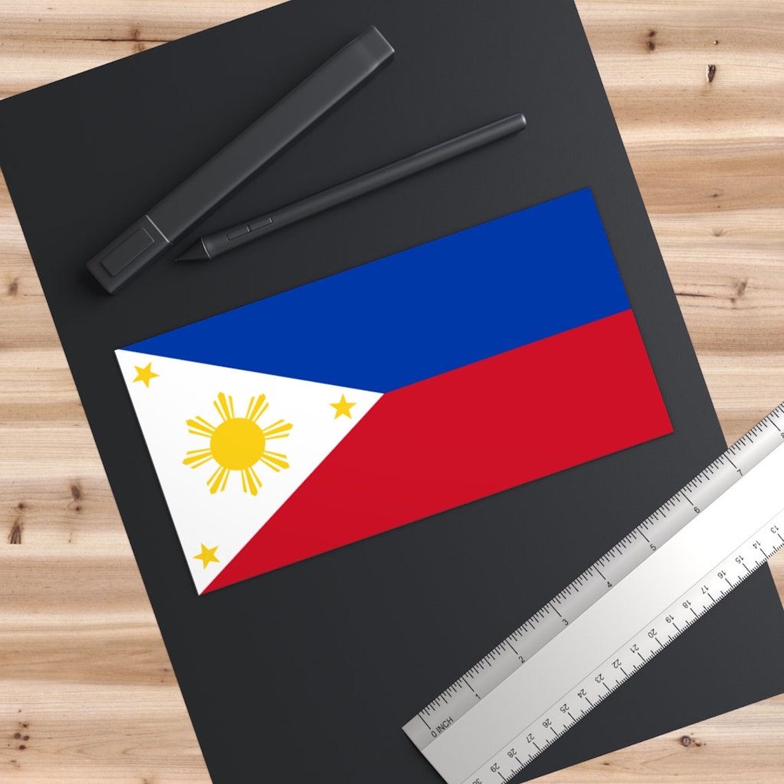 Philippines Flag Sticker, Philippine Flag Bumper Stickers,philippine ...