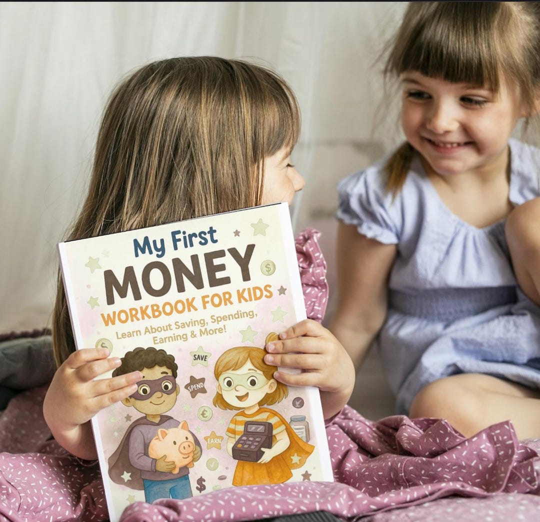 First Money Workbook for Kids | Printable Financial Literacy Journal ...