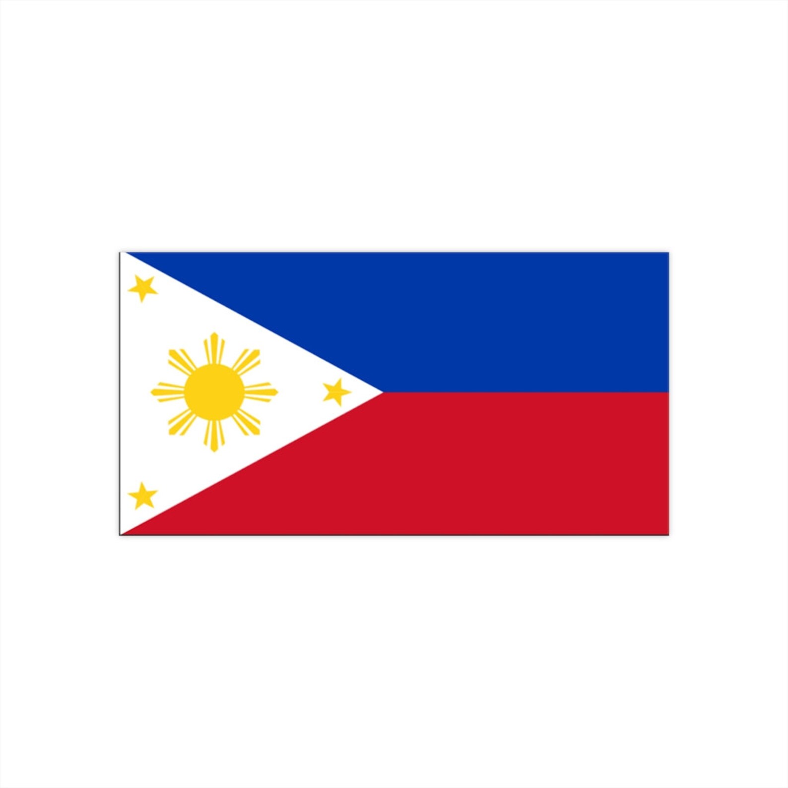 Philippines Flag Sticker, Philippine Flag Bumper Stickers,philippine ...