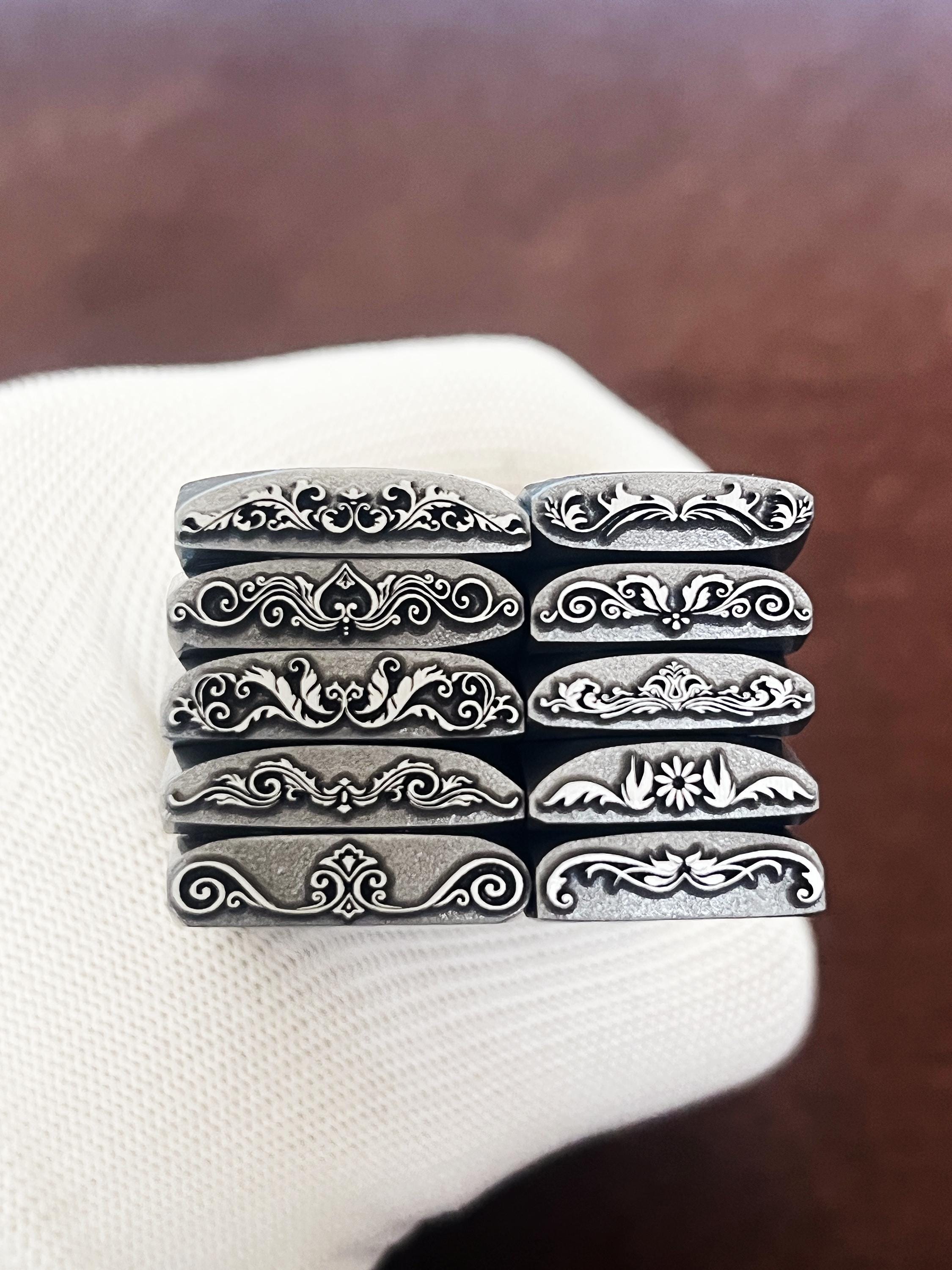 Boho Bohemian Flower Floral Steel Punches Jewelry Metal, Leather ...