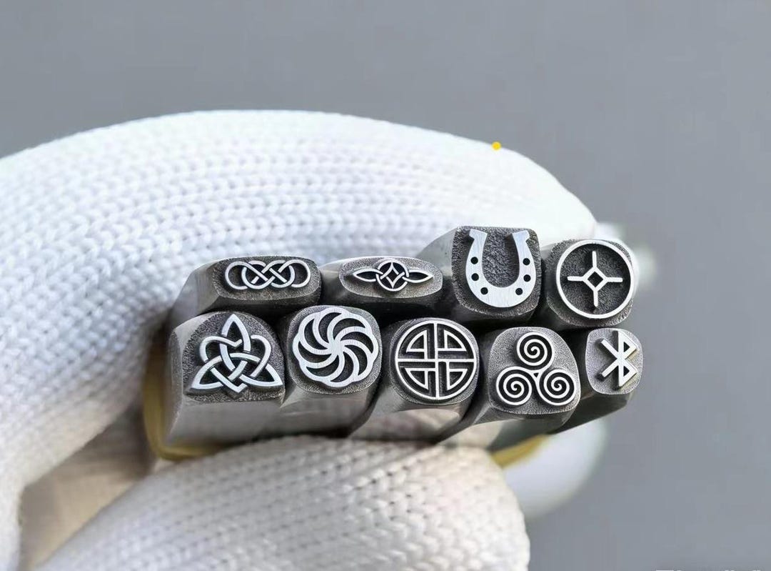 Mysterious Symbol Steel Stamping Jewelry Metal,leather Stamping Tool ...
