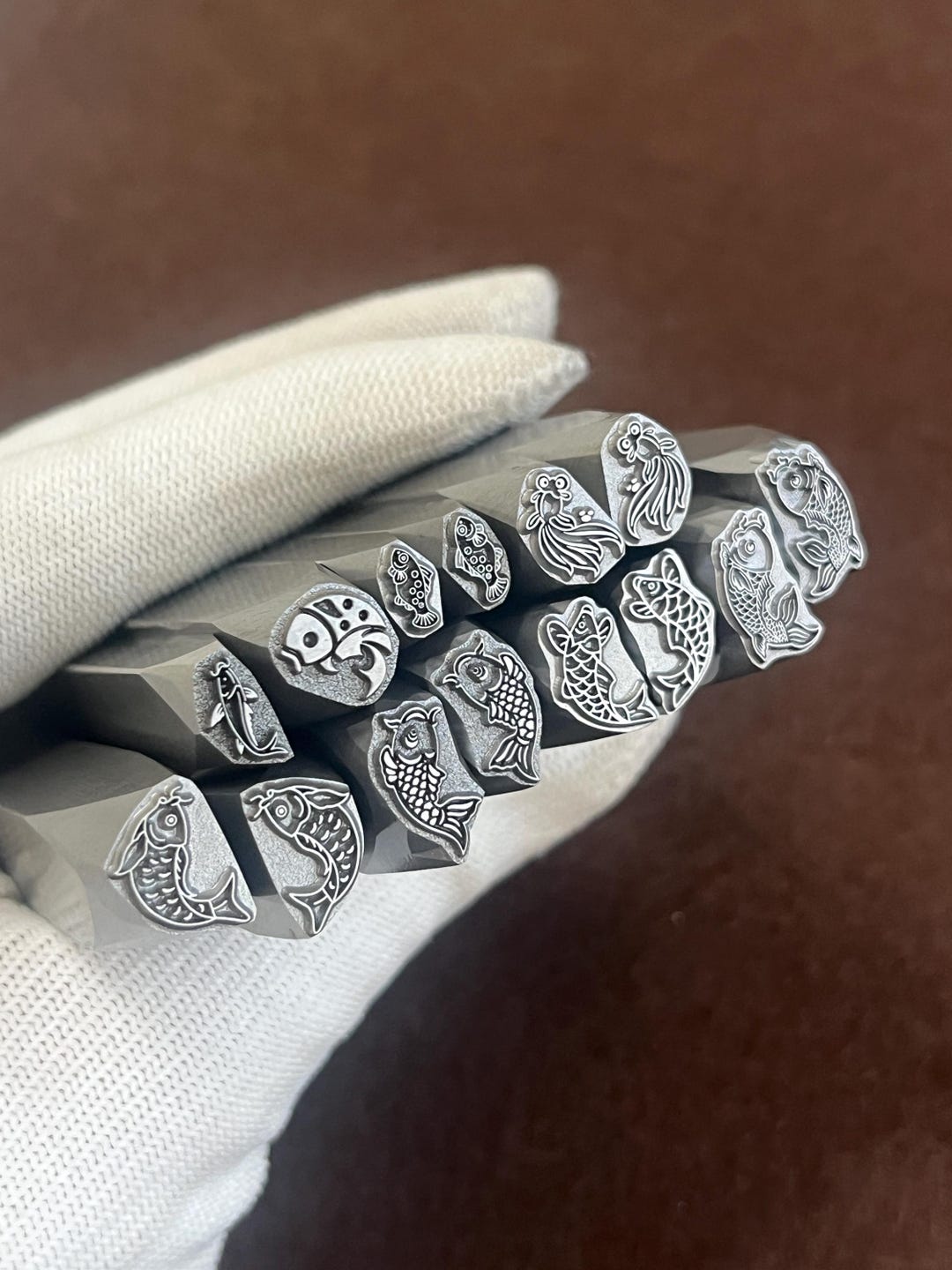 Fish Steel Punches Jewelry Metal, Leather Stamping Tools Bracelet DIY ...