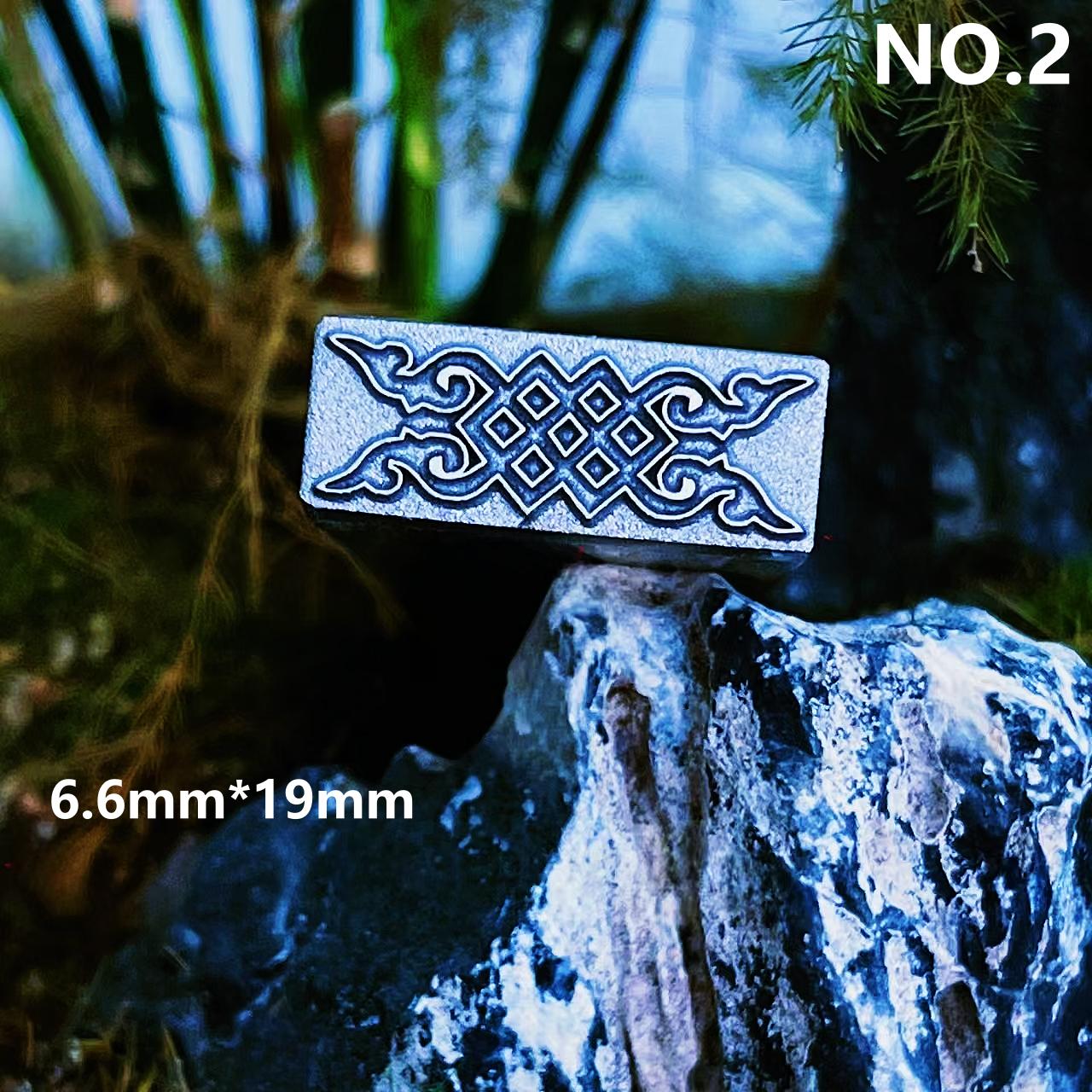 Boho Bohemian Flower Texture Steel Punches Jewelry Metal, Leather ...