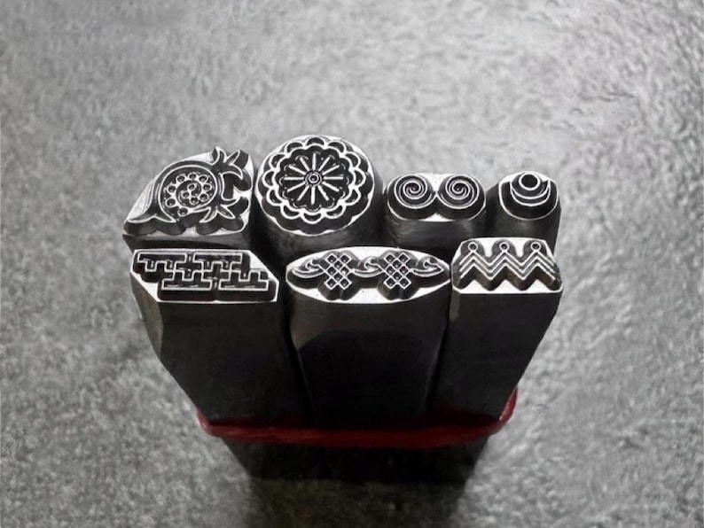 National Style Metal Stamp, Steel Punches Jewelry Metal, Leather ...