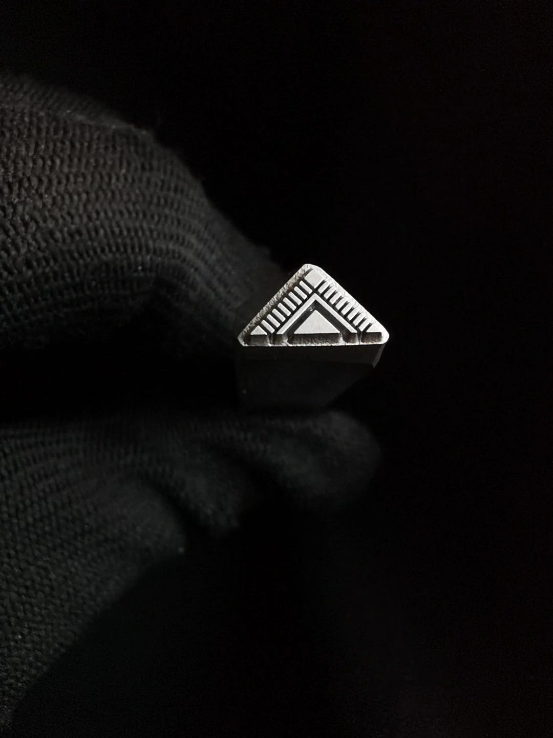 Indian Inspired Triangle Steel Punches Jewelry Metal, Leather Stamping ...