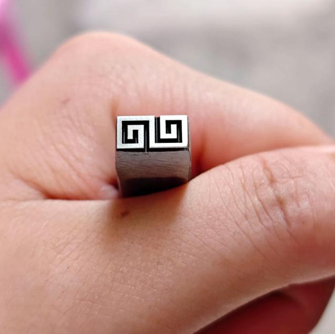 Boho Bohemian Style Spiral Steel Punches Jewelry Metal, Leather ...