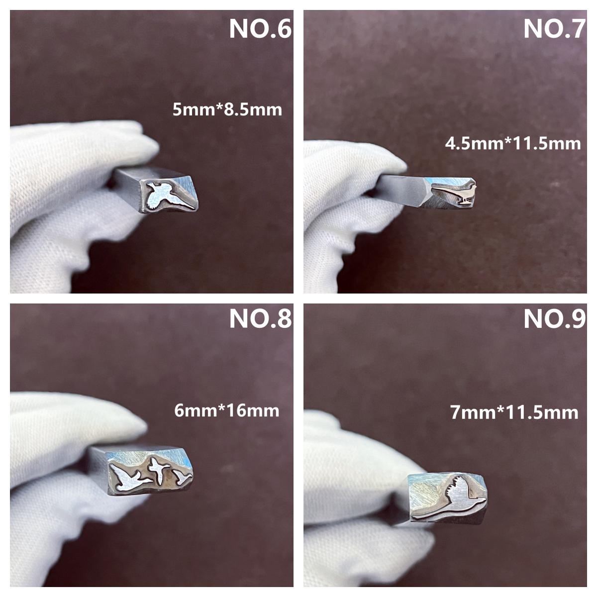 Hunting Series Steel Punches Jewelry Metal, Leather Stamping Tools ...