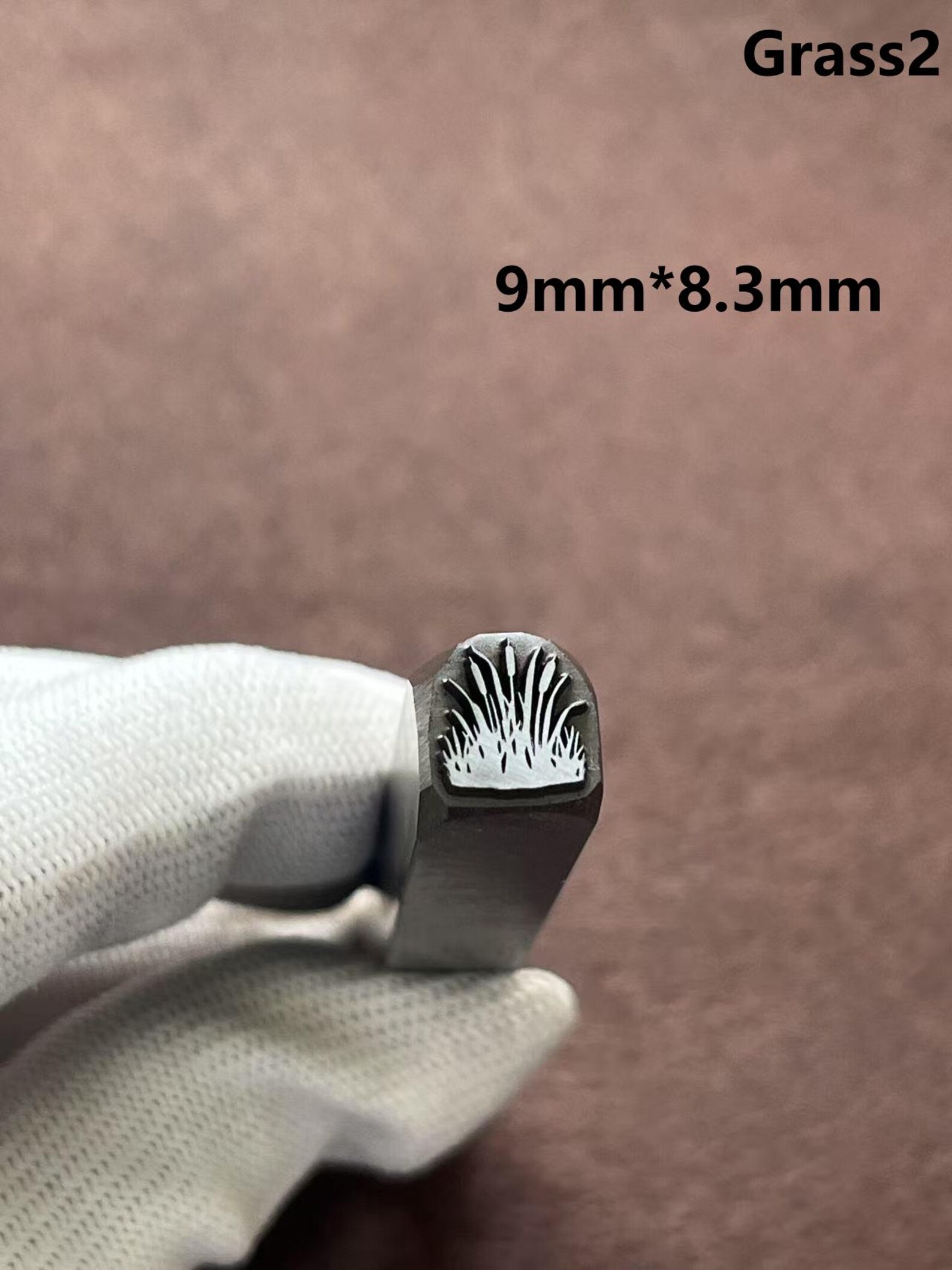 Grass Series Metal Stamp,steel Punches Jewelry Metal, Leather Stamping ...