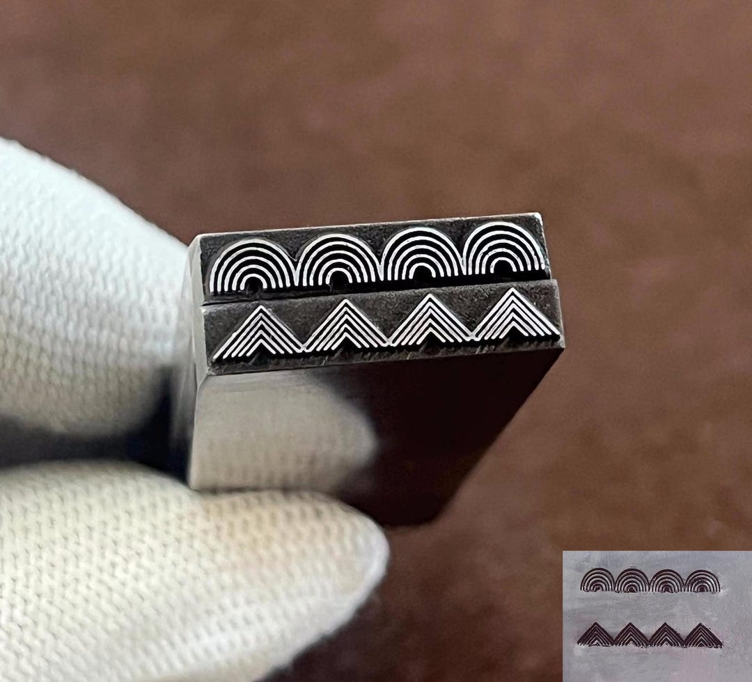 Boho Bohemian Style Spiral Steel Punches Jewelry Metal, Leather ...