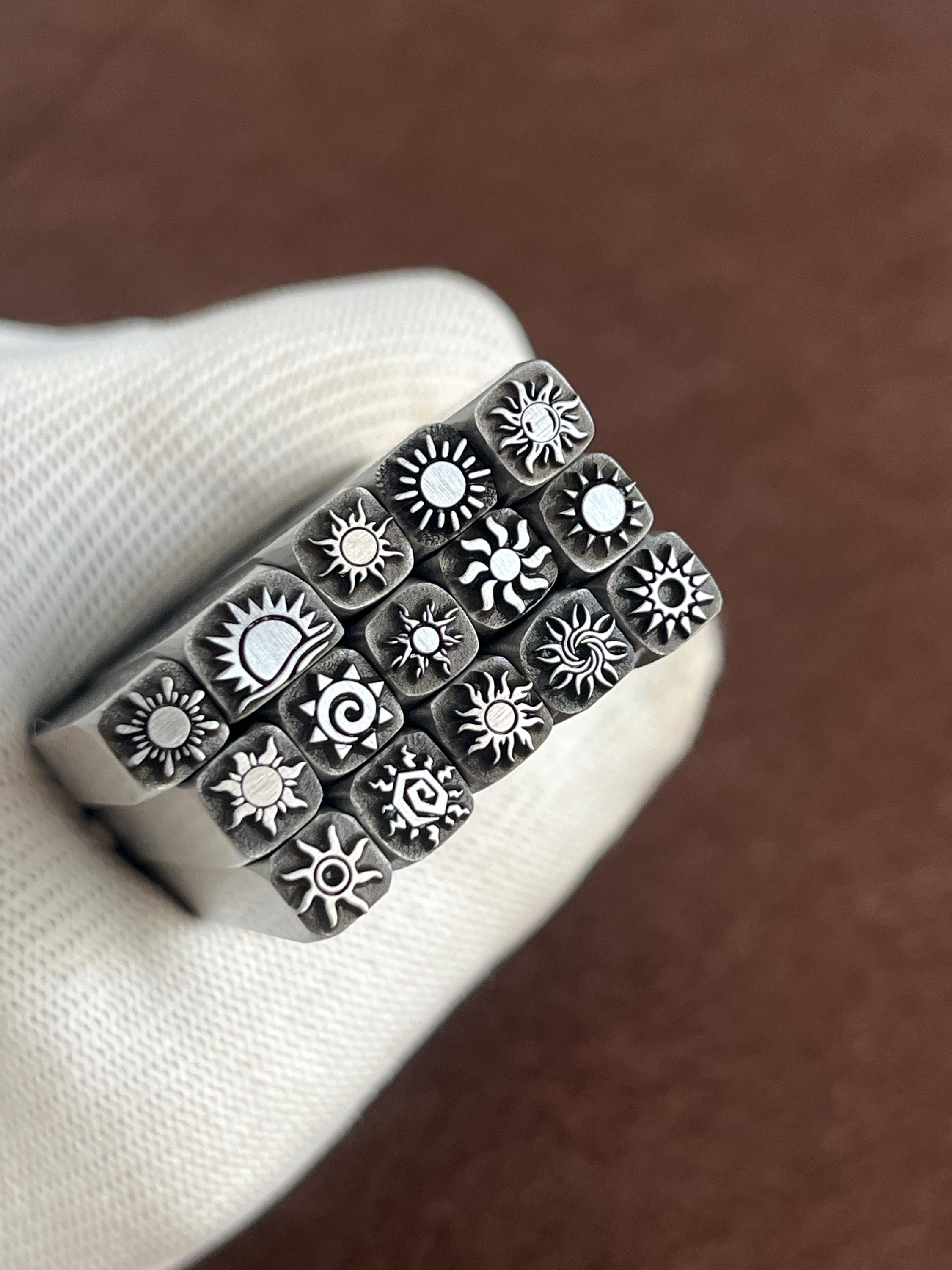 Sun Steel Punches Jewelry Metal, Leather Stamping Tools Bracelet DIY ...