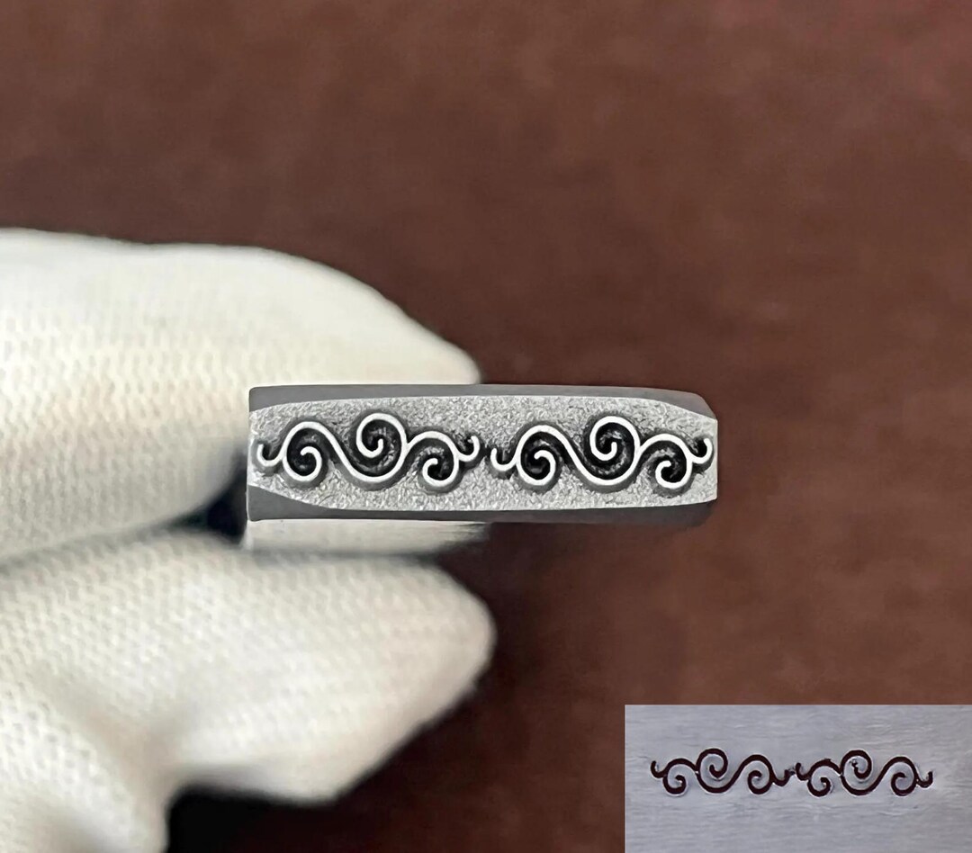 Boho Bohemian Style Spiral Steel Punches Jewelry Metal, Leather ...